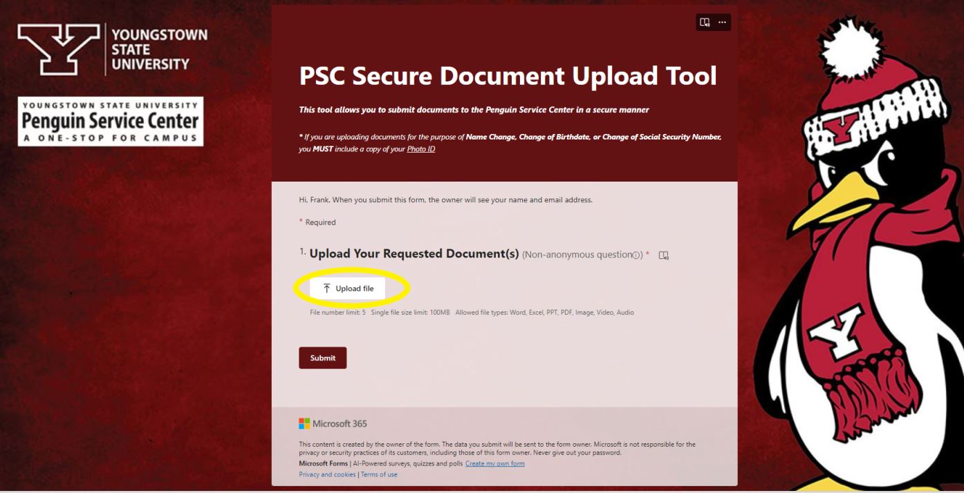 How to Update Your Social Security Number | YSU
